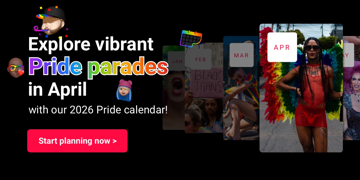 April Pride Calendar 2026 🌈 Dates, Cities & Travel Tips